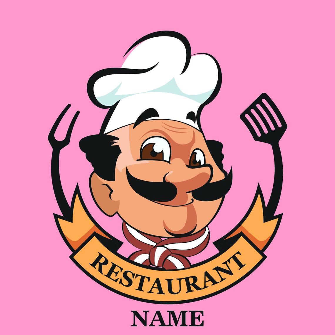 Chef Logo SVG Bundle: Restaurant Cooking Designs (instant Download) - Etsy