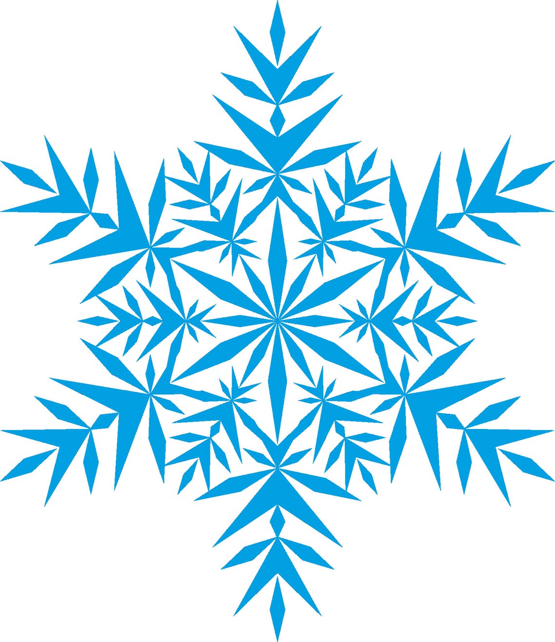 Snowflake SVG Bundle, Winter Snowflake Clipart, Christmas Cut Files for ...