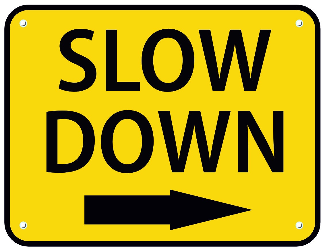 Slow Down Road Signs SVG Bundle 8 Traffic Sign Vectors Craft & DIY ...