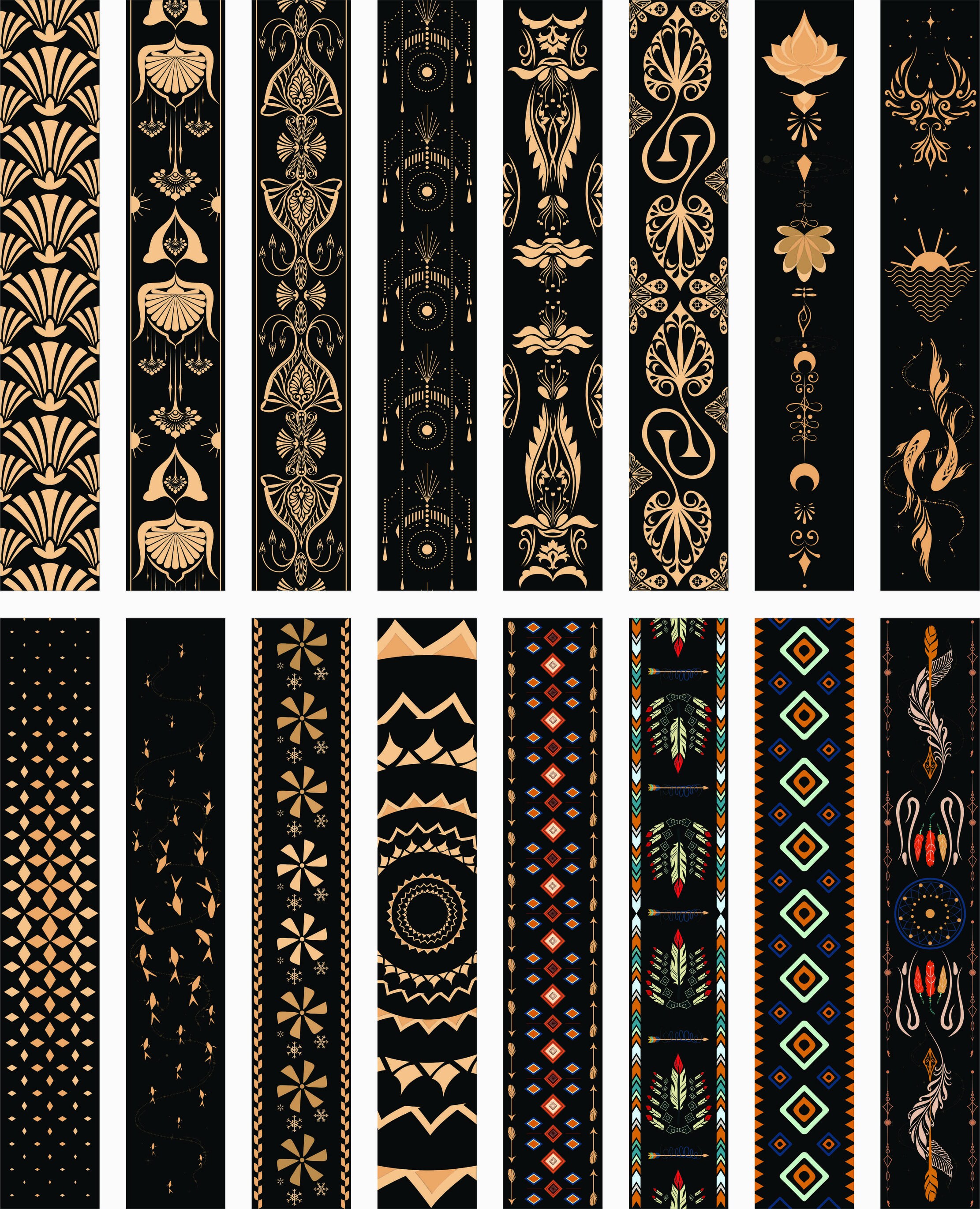 Digital Papers Pattern Pack | Printable Backgrounds | SVG, PDF Formats ...