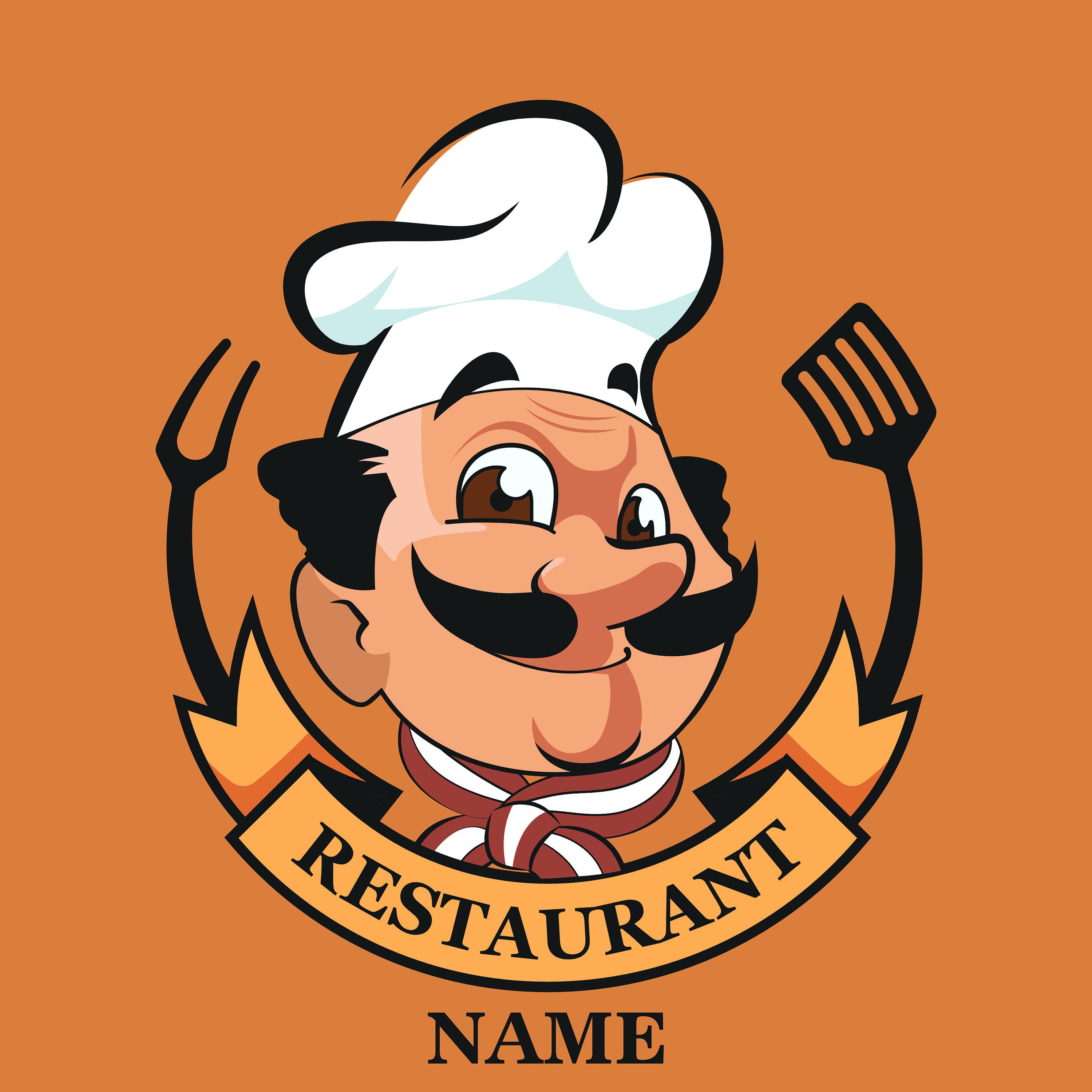 Chef Logo SVG Bundle: Restaurant Cooking Designs (instant Download) - Etsy