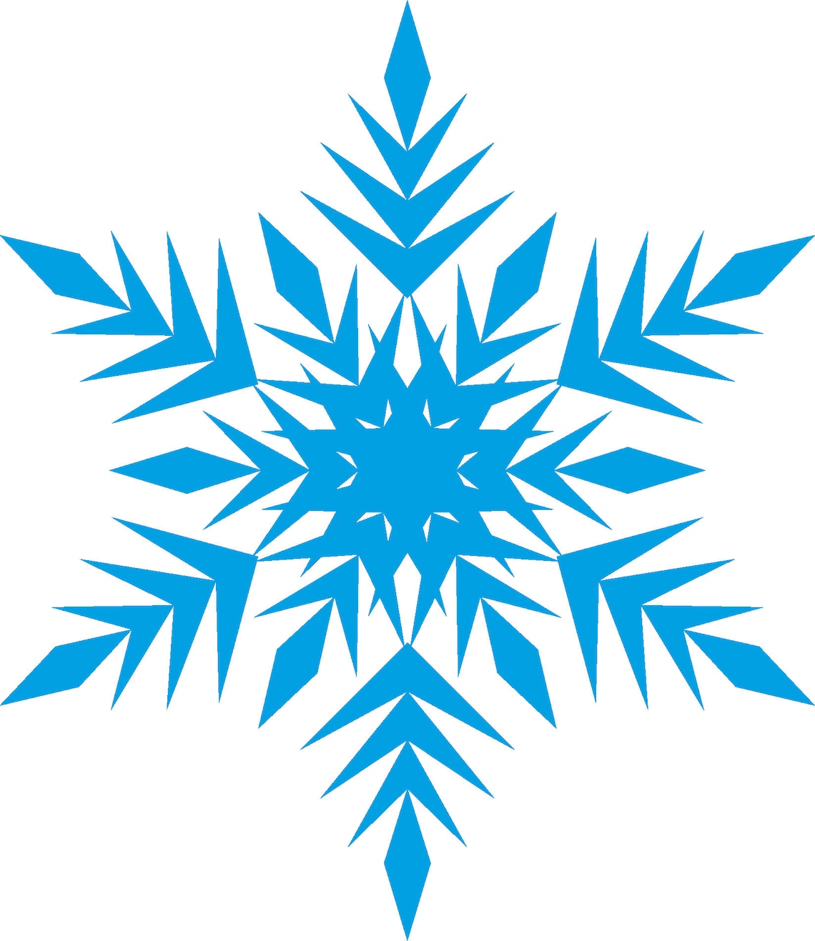 Snowflake SVG Bundle, Winter Snowflake Clipart, Christmas Cut Files for ...