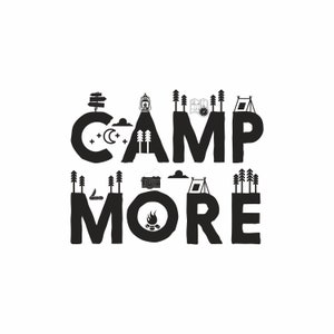 Camping SVG Bundle: Tent, Campfire, Hiking Clipart (instant Download ...