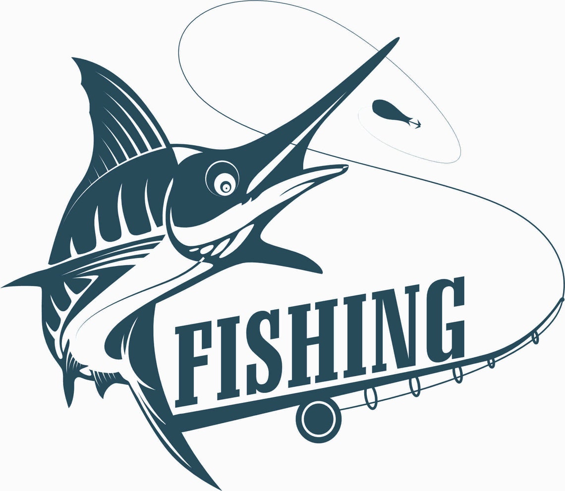Fishing SVG Bundle, Fishing Vector Logo, Fishing Logotypes Design ...