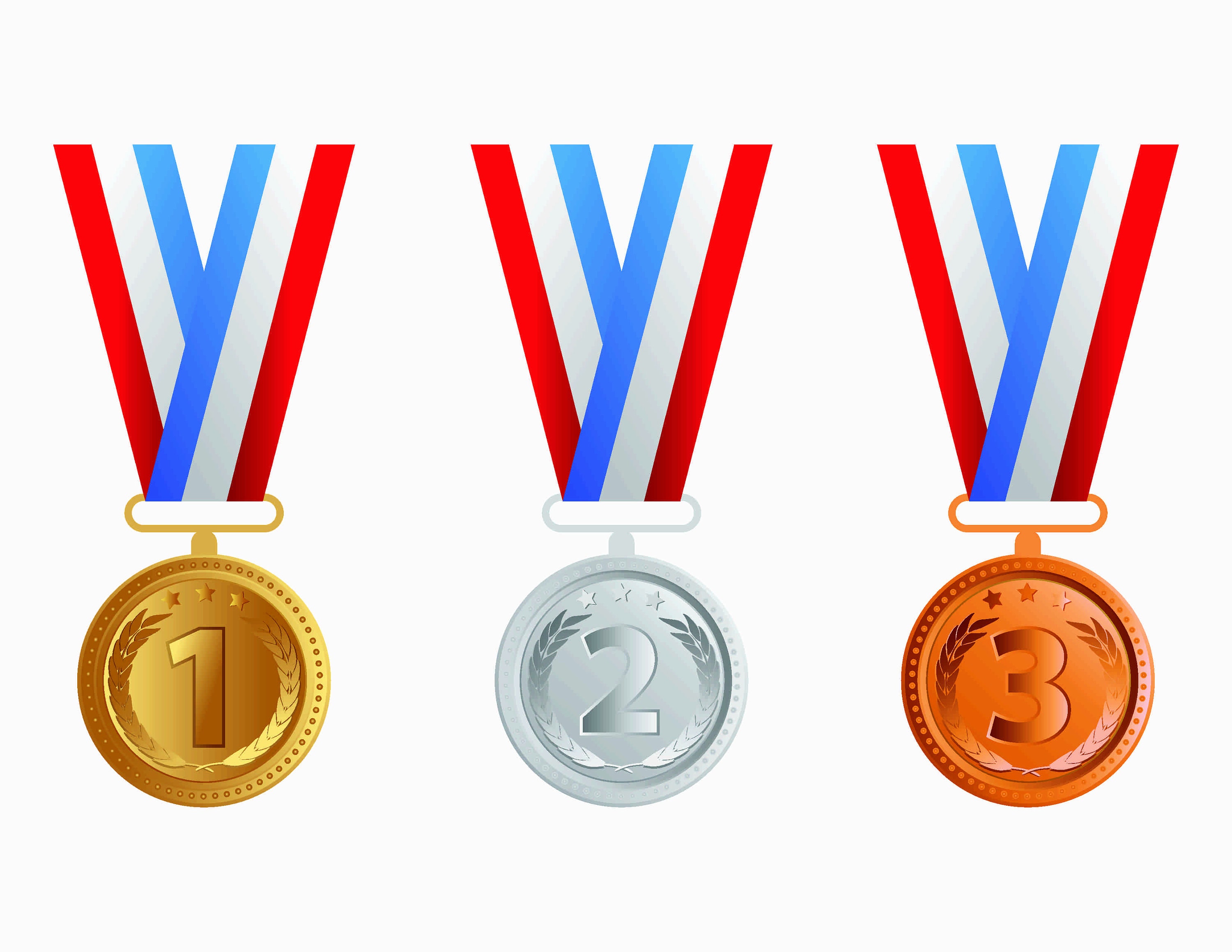 Olympic Medals Clipart