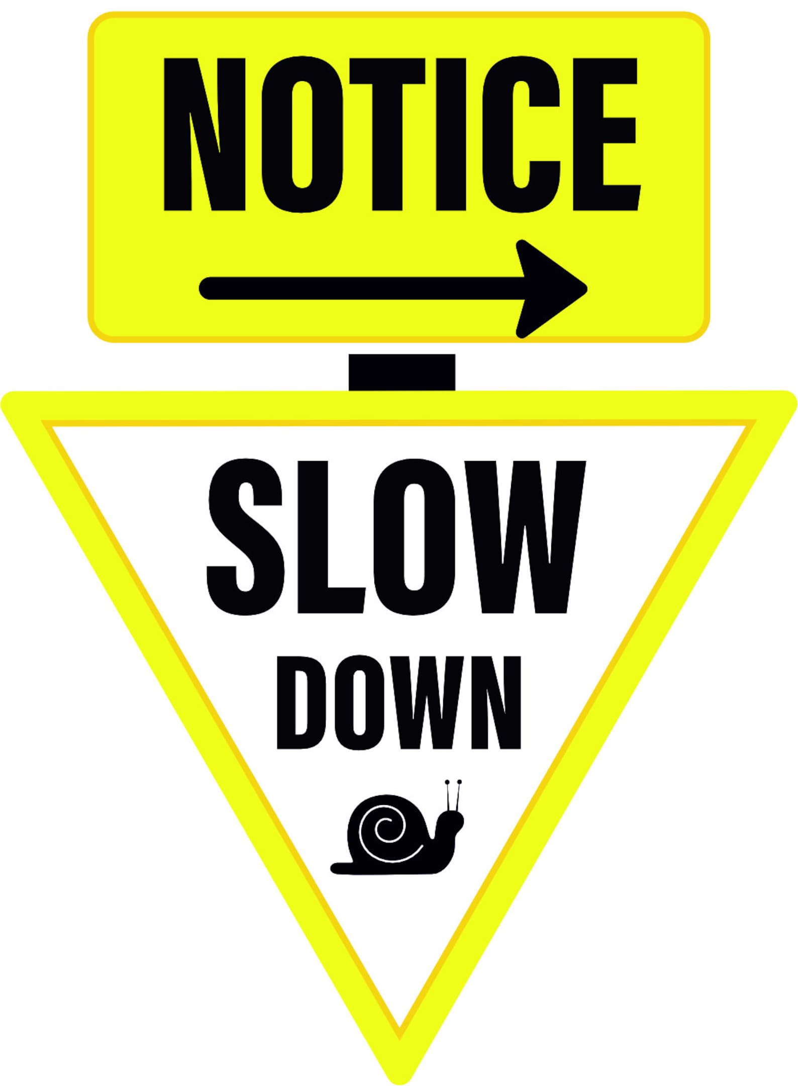Slow Down Road Signs SVG Bundle 8 Traffic Sign Vectors Craft & DIY ...