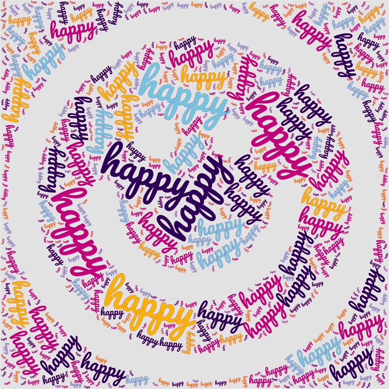 Happy Face SVG Bundle | Smiley Vector Art | Positivity Cut Files ...