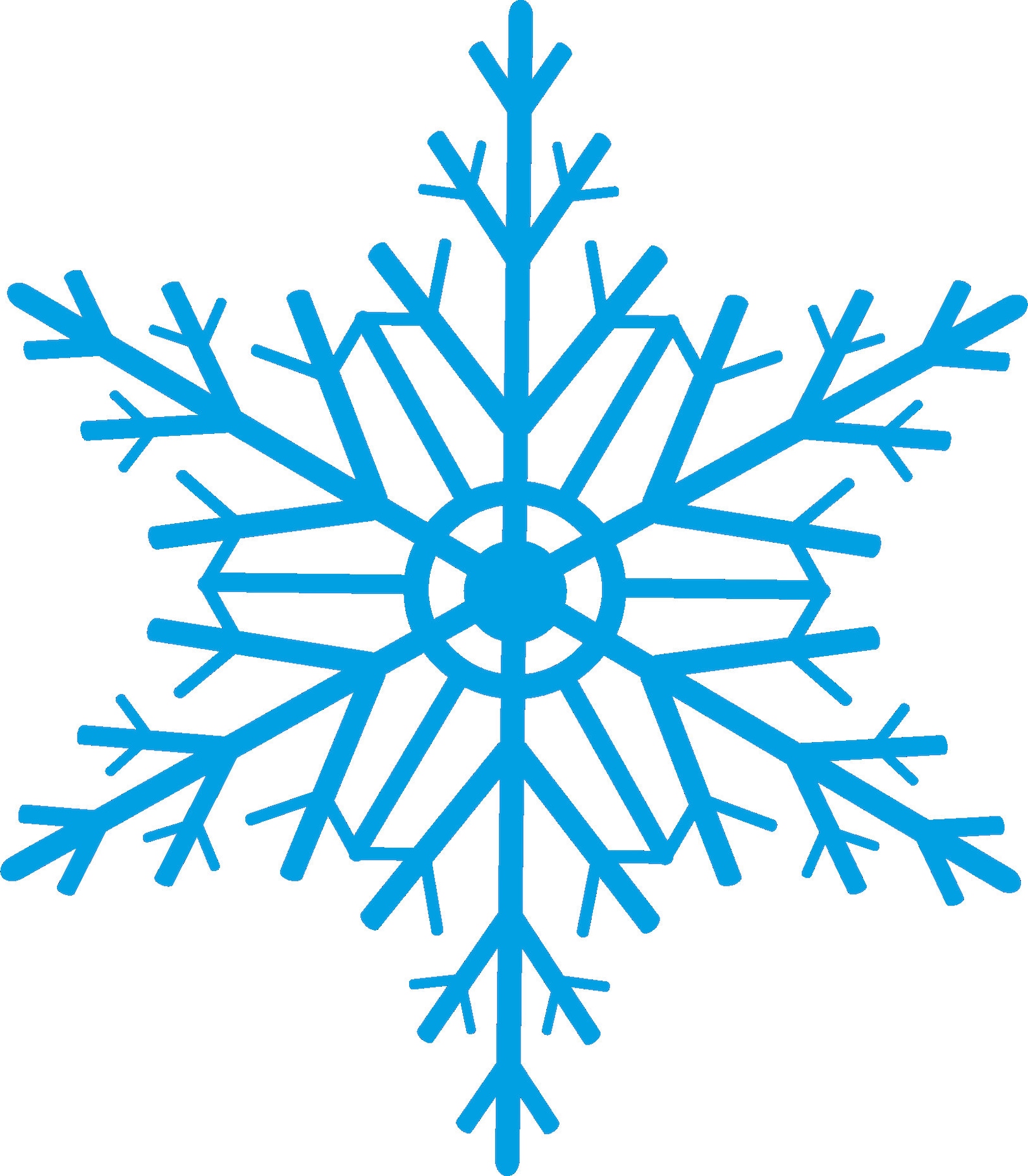 Snowflake SVG Bundle, Winter Snowflake Clipart, Christmas Cut Files for ...