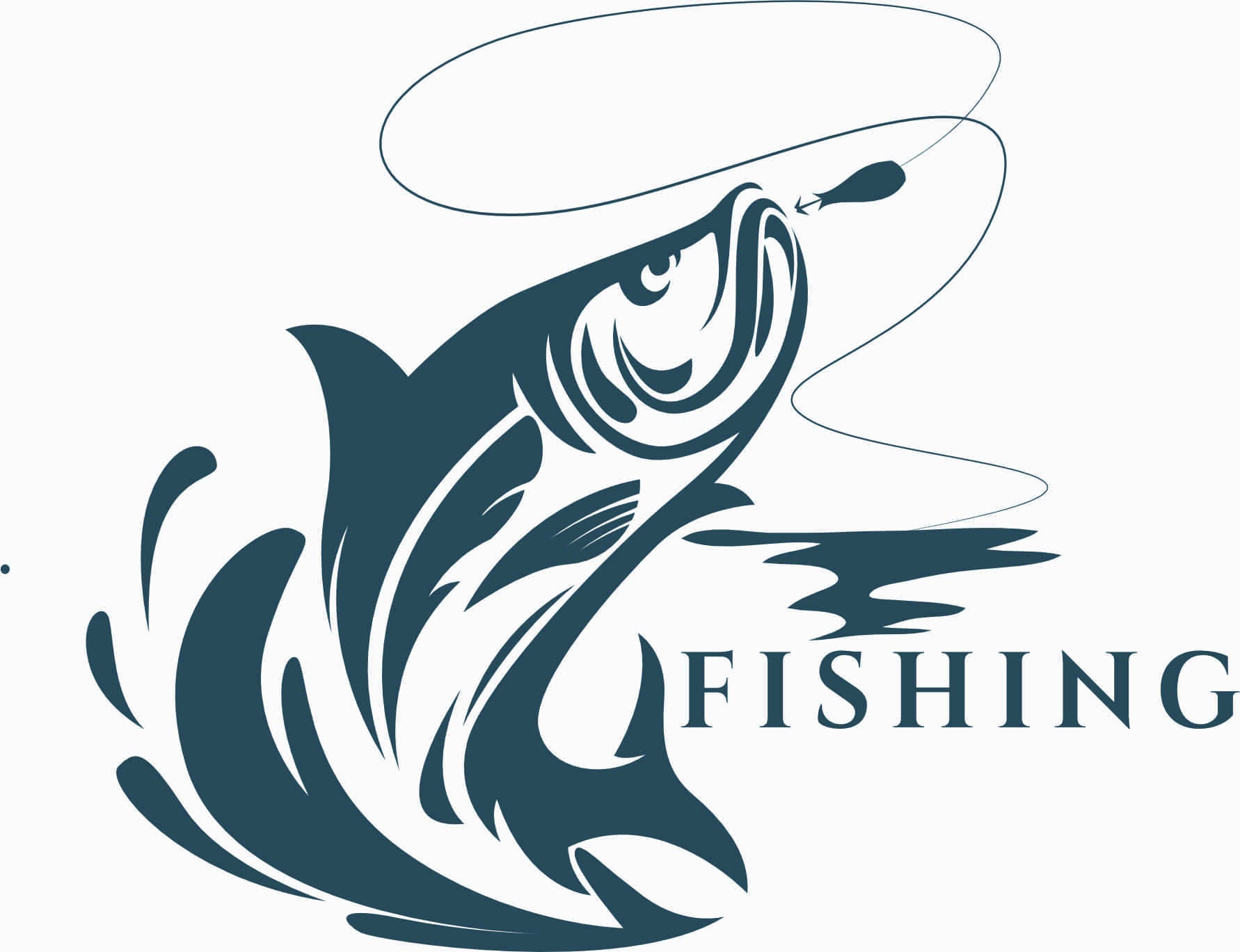 Fishing SVG Bundle, Fishing Vector Logo, Fishing Logotypes Design ...