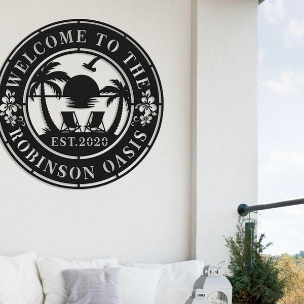 Oasis Sign - Etsy