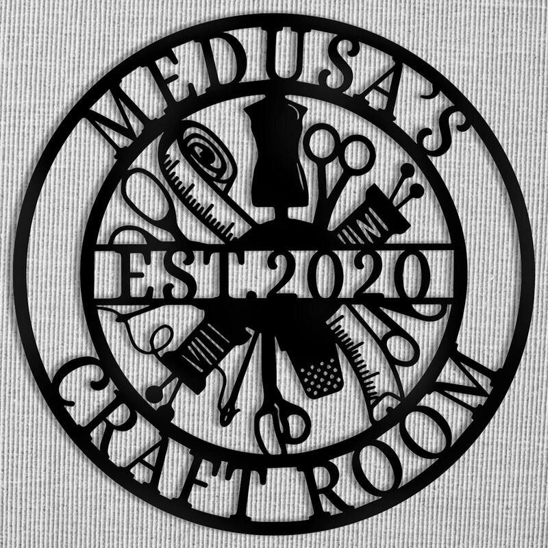 Craft Room Sign - Etsy