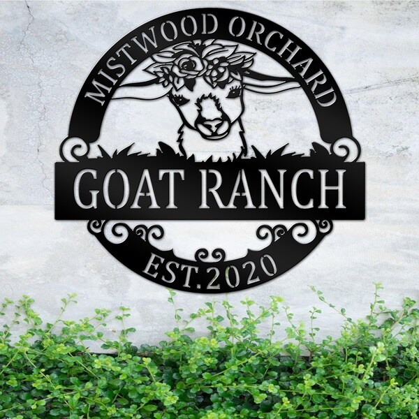 Goat Signs Outdoor - Etsy