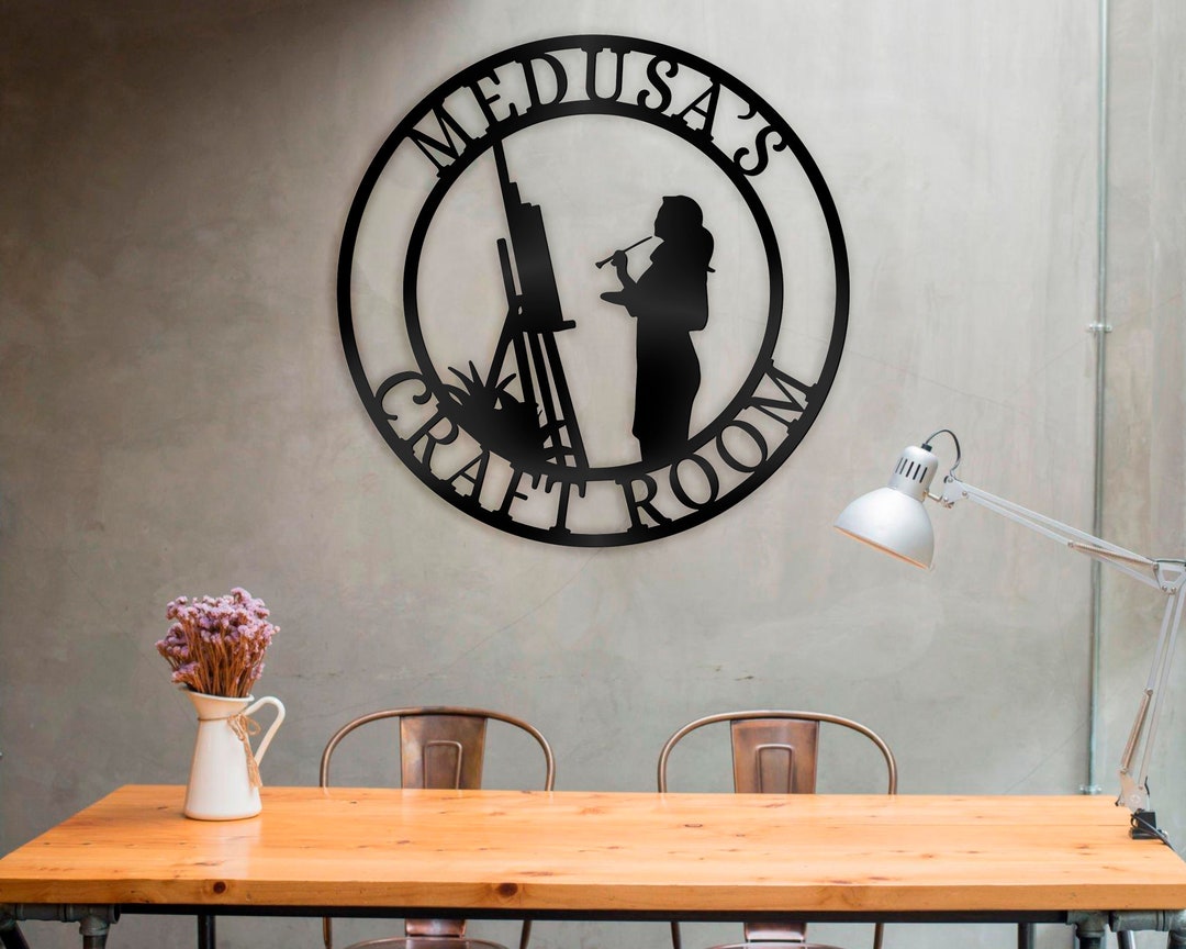 Eywa Art Room Sign, Craft Room Sign, Arts and Crafts Sign, Metal Sign ...