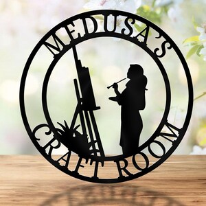 Eywa Art Room Sign, Craft Room Sign, Arts and Crafts Sign, Metal Sign ...