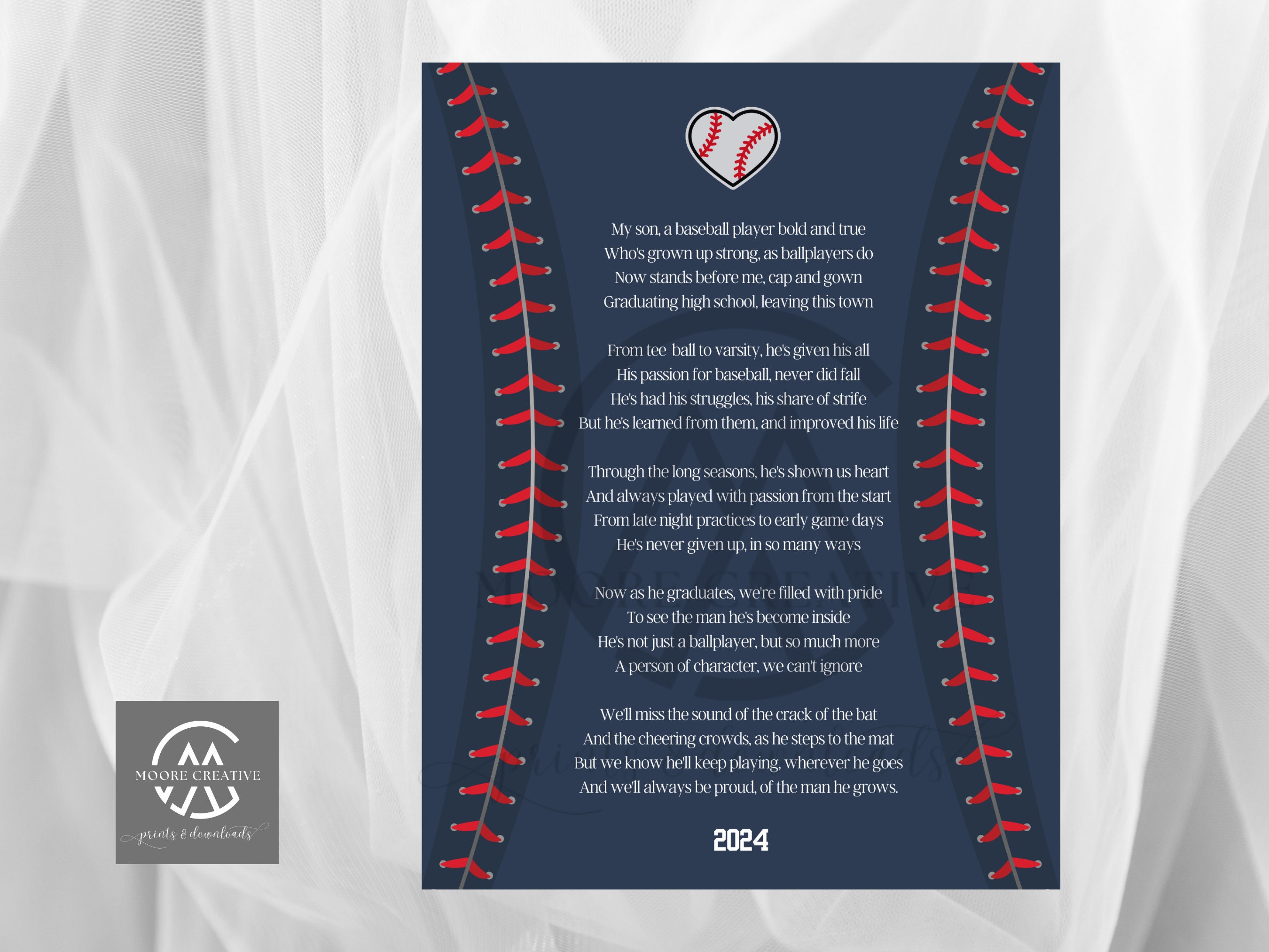 Senior Baseball Team 2024 Instant Download Baseball Team Instant ...