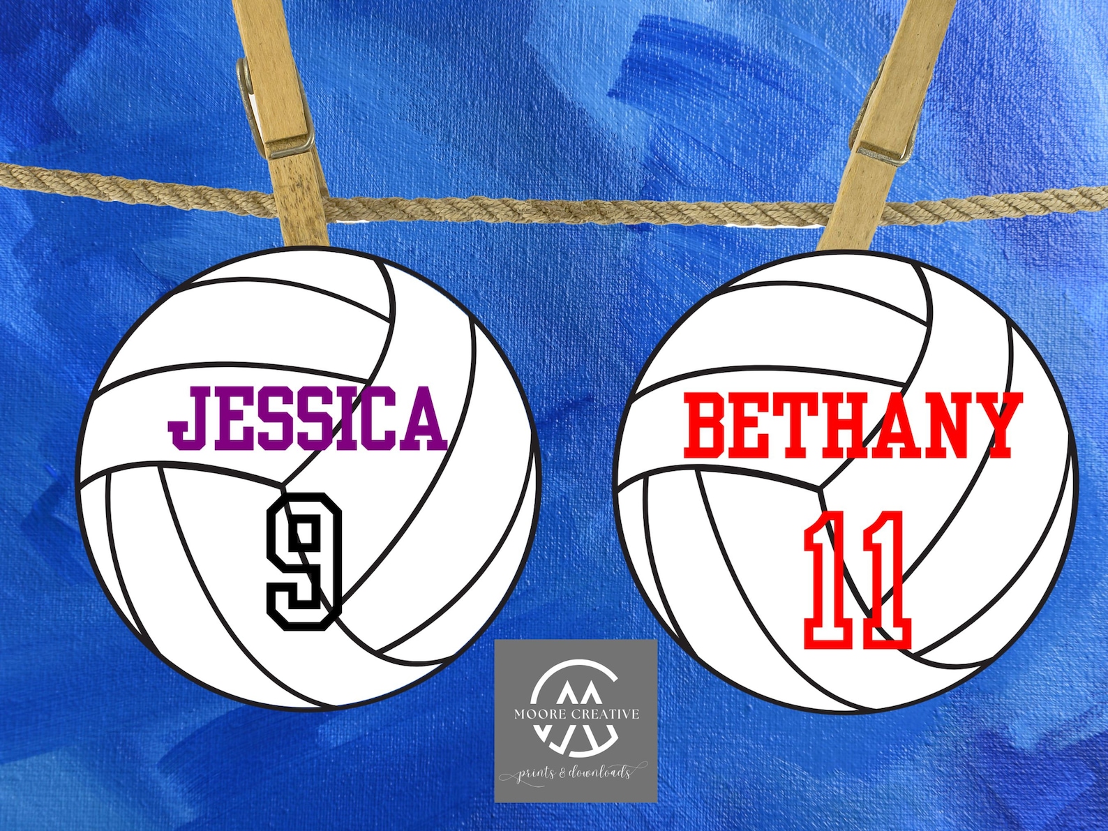 Volleyball PNG SVG 8 Volleyballs Editable Names and Player Numbers ...