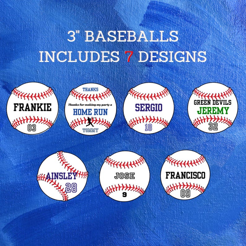 Baseball Team Gift Tags Editable Baseball Bag Tag Template Printable ...