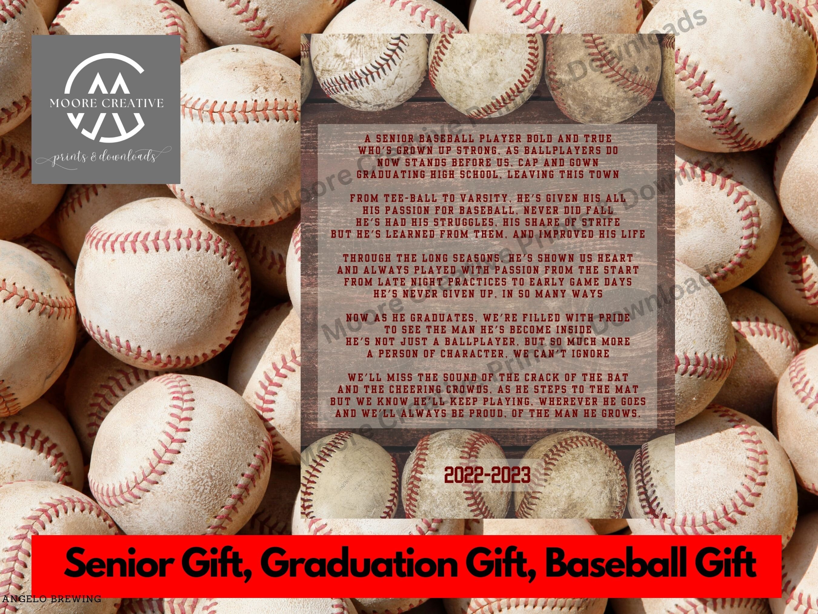 Baseball Team Printable Instant Download B-ball Motivational Memory ...
