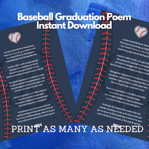 Senior Baseball Team Print Instant Download Baseball Team Instant ...