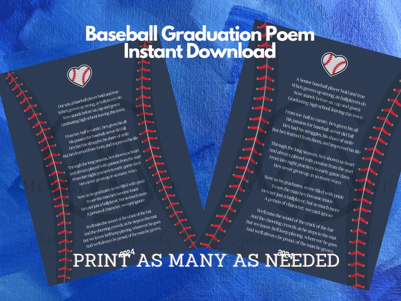 Senior Baseball Gift, Senior Baseball Mom Gift to Son 2024, Custom ...