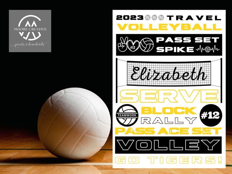 Nationals Volleyball, Volleyball Sign, Personalized Volleyball Sign ...