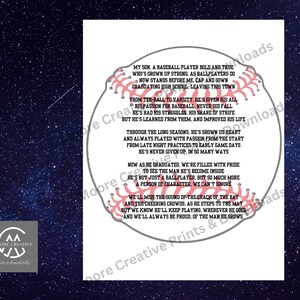 Senior Baseball Graduation Gift | Senior Baseball Gifts | High School ...