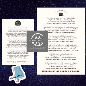 Graduation Gift Idea, Poem, Print, Graduation Gifts, Student ...