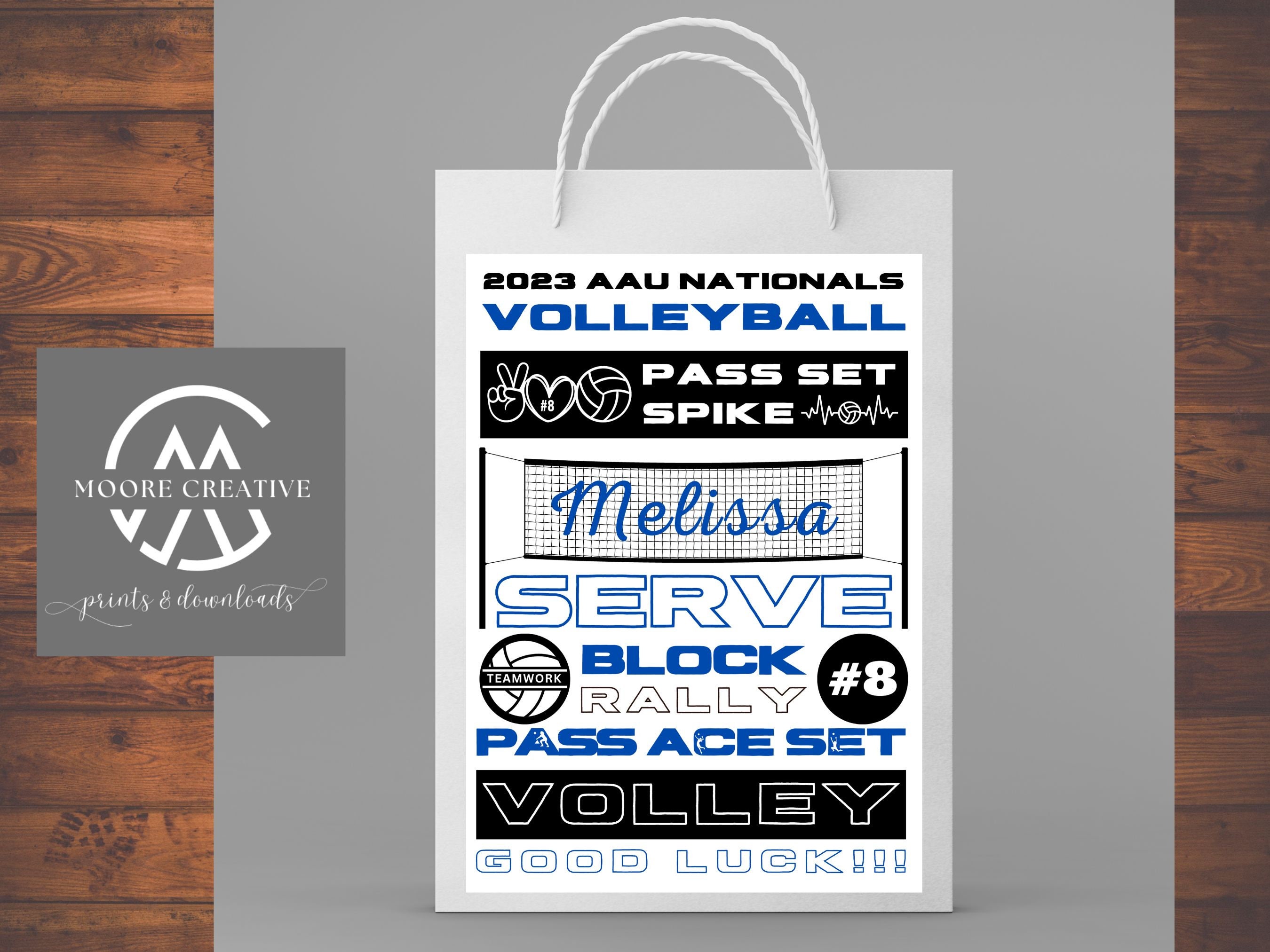 Nationals Volleyball, Volleyball Sign, Personalized Volleyball Sign ...