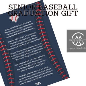 Senior Baseball Team Print Instant Download Baseball Player Quote Sign ...