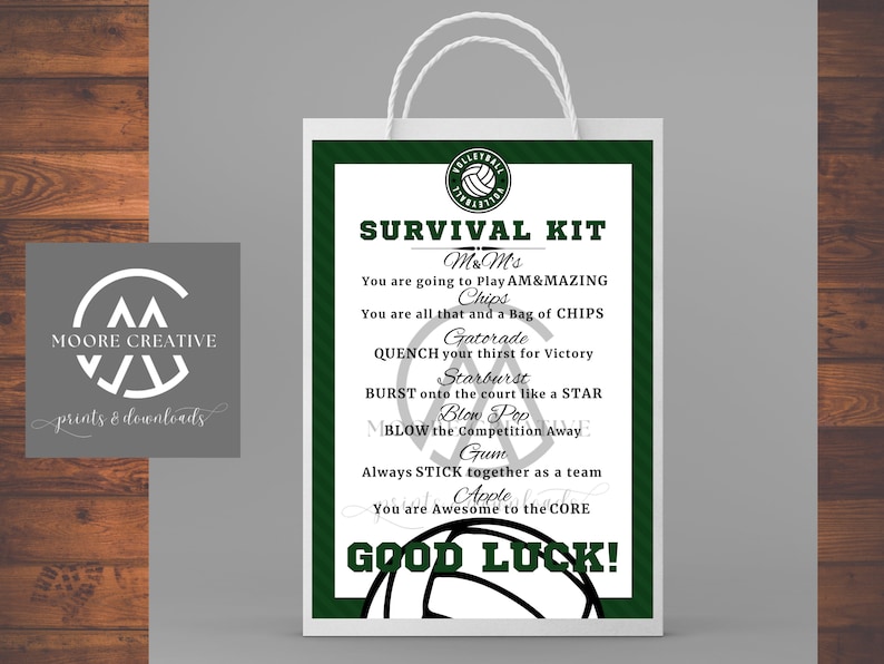 Volleyball Survival Kit, Volleyball Team Gifts, Survival Kits, Team ...