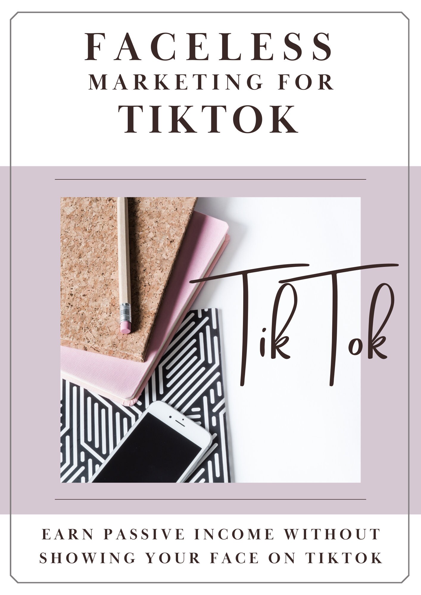 Faceless Marketing Tiktok Tik Tok Faceless Guide Social Media Faceless ...