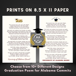 Graduation Gift Idea, Poem, Print, Graduation Gifts, Student ...