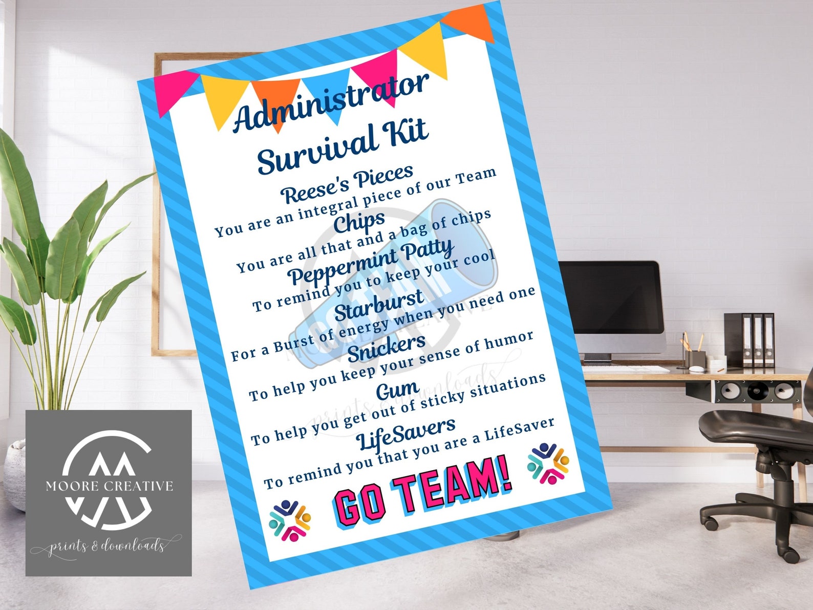 School Administrative Assistant Survival Kit Admin Assistant - Etsy