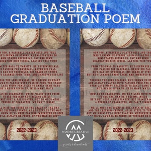Baseball Team Printable Instant Download B-ball Motivational Memory ...