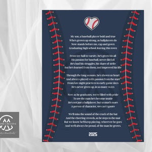 Senior Baseball Team Print | Instant Download | Baseball Team Instant ...