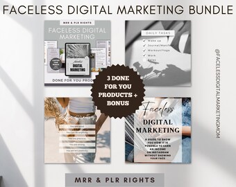 Done for You Digital Marketing Guide Bundle With Master Resell Rights MRR & Private Label Rights ...