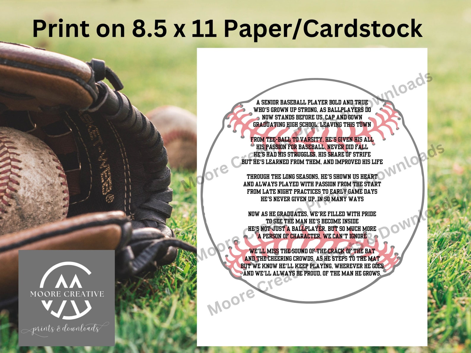 Senior Baseball Graduation Gift | Senior Baseball Gifts | High School ...