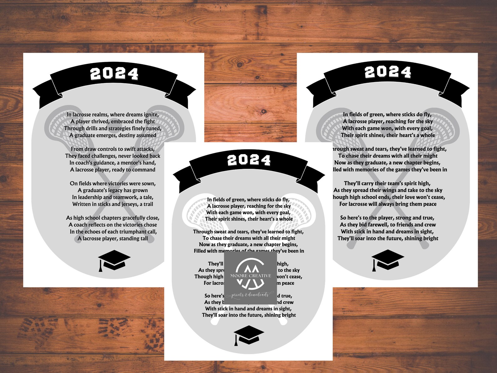 Senior Lacrosse Gift, Senior Lacrosse Mom Gift 2024, Custom Lacrosse ...