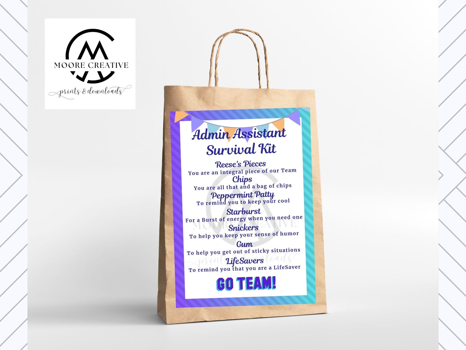 Administrative Assistant Survival Kit Gift Idea Admin - Etsy