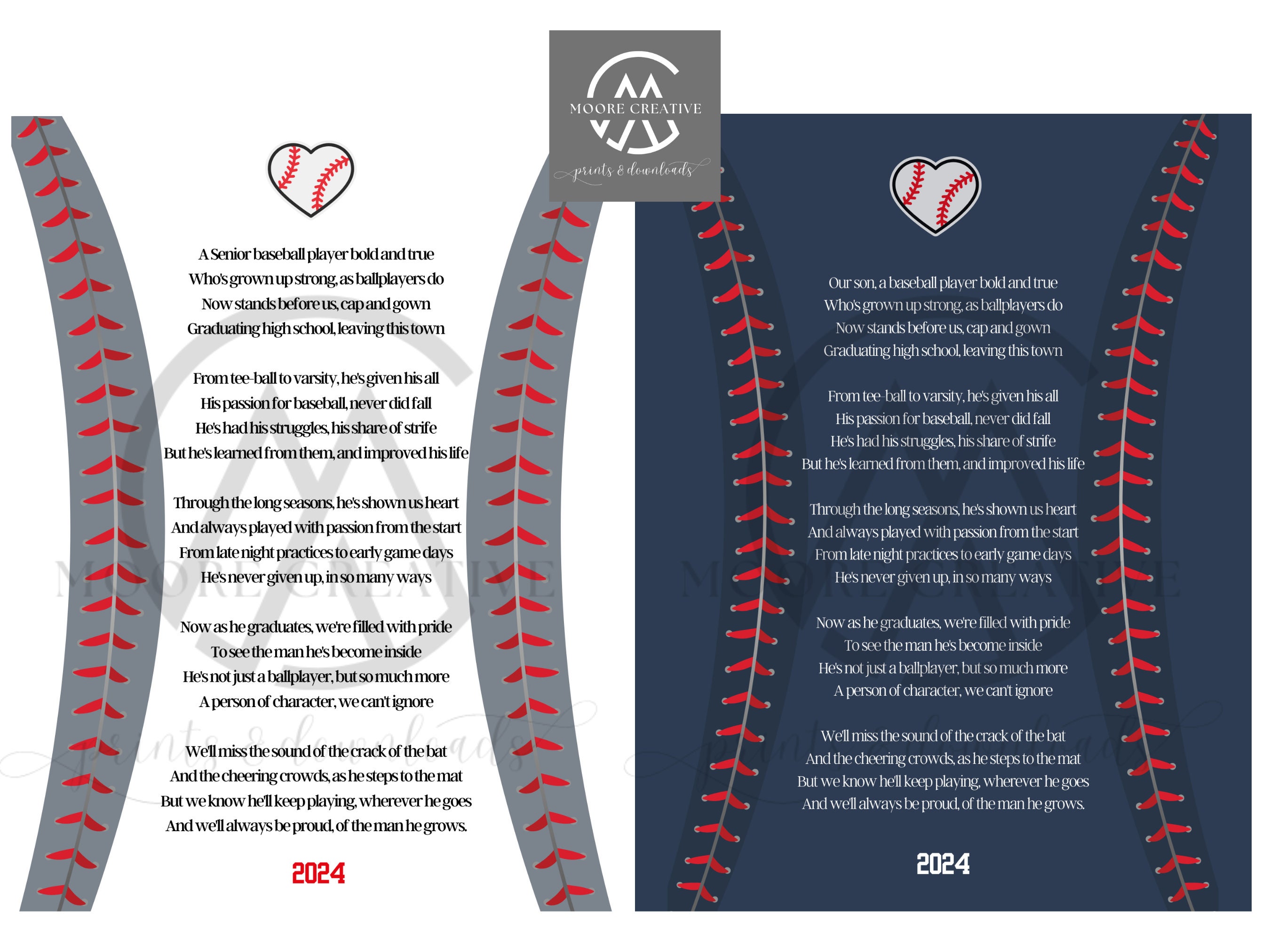 Class of 2024 Baseball, 2024 Senior Baseball, Senior 2024 With Baseball ...