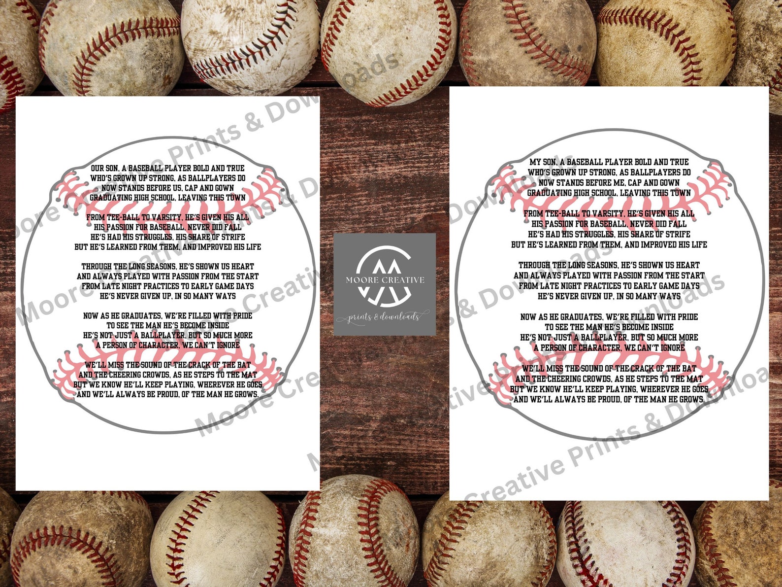 Senior Baseball Graduation Gift Senior Baseball Gifts High School ...