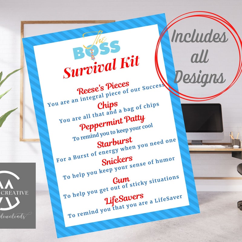 Boss Survival Kit - Etsy