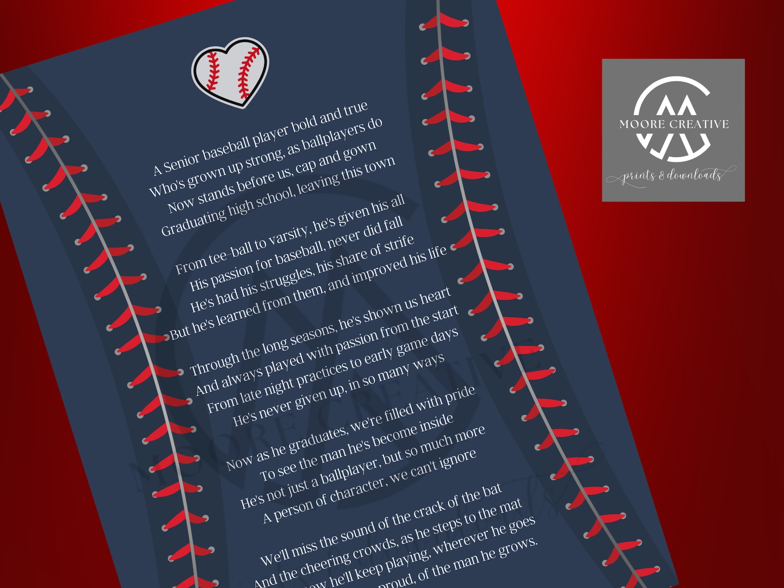 Baseball Gifts Senior Baseball Team Print Baseball Team Quote Sign ...