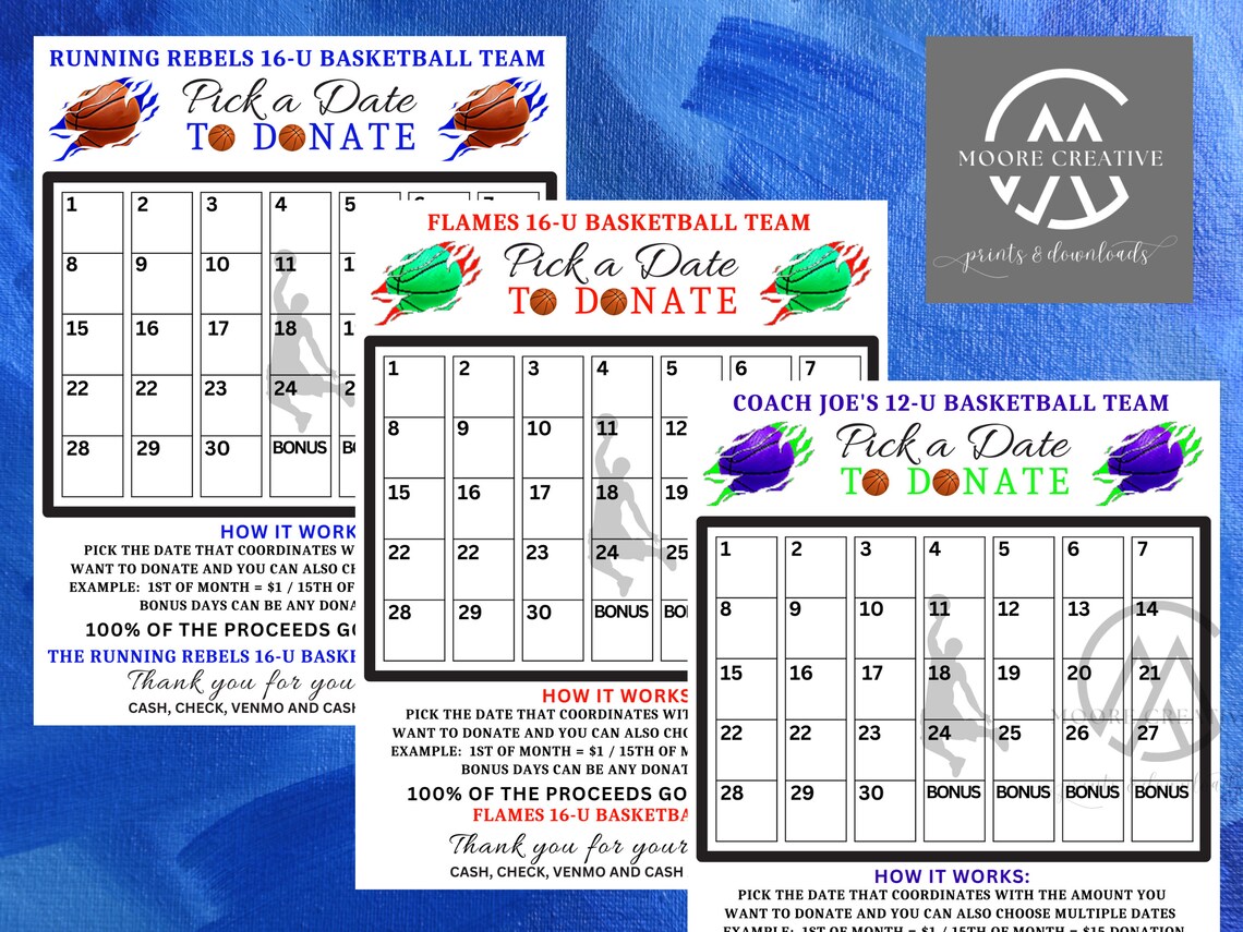 EDITABLE Basketball Template, Editable Basketball Template, L Pick a ...