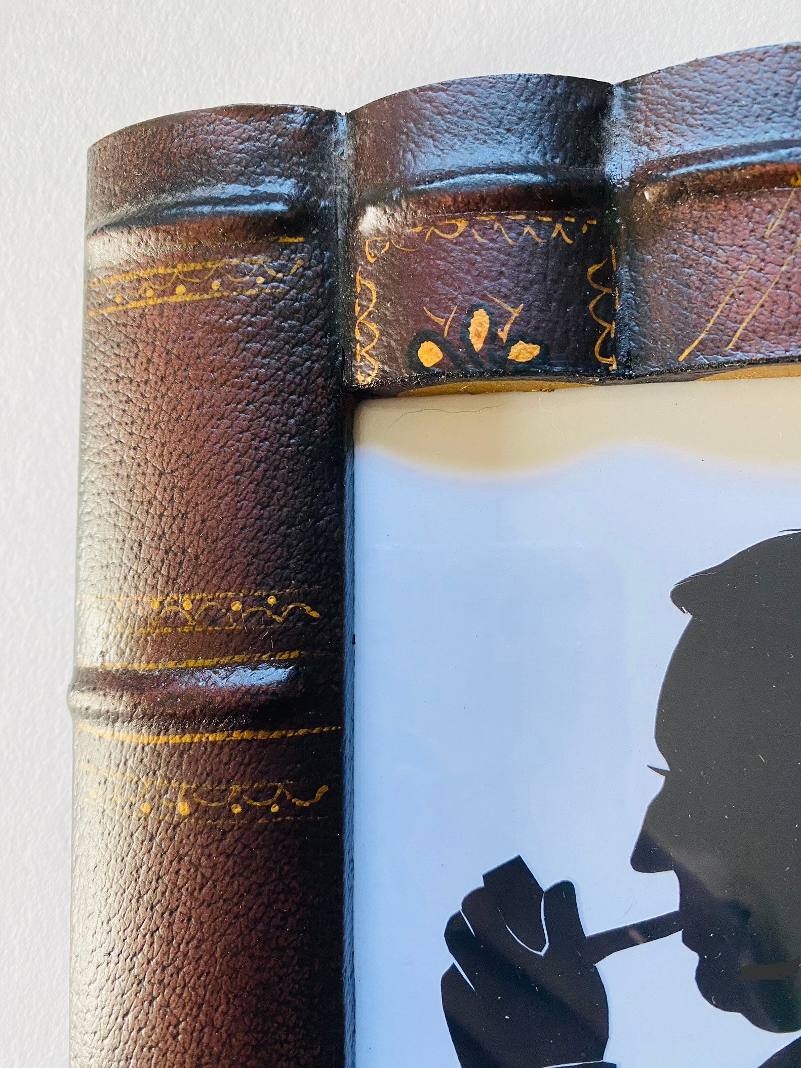 Professor JRR Tolkien Hand Cut Paper Silhouette Framed - Etsy