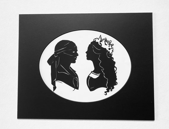Princess Bride Silhouette