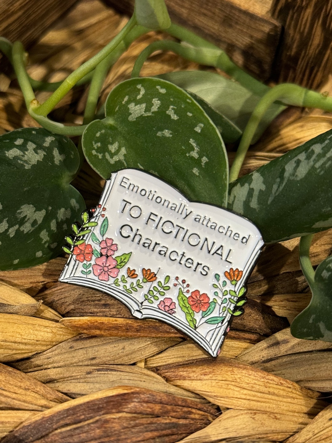 Fictional Character Love Enamel Pin - Etsy