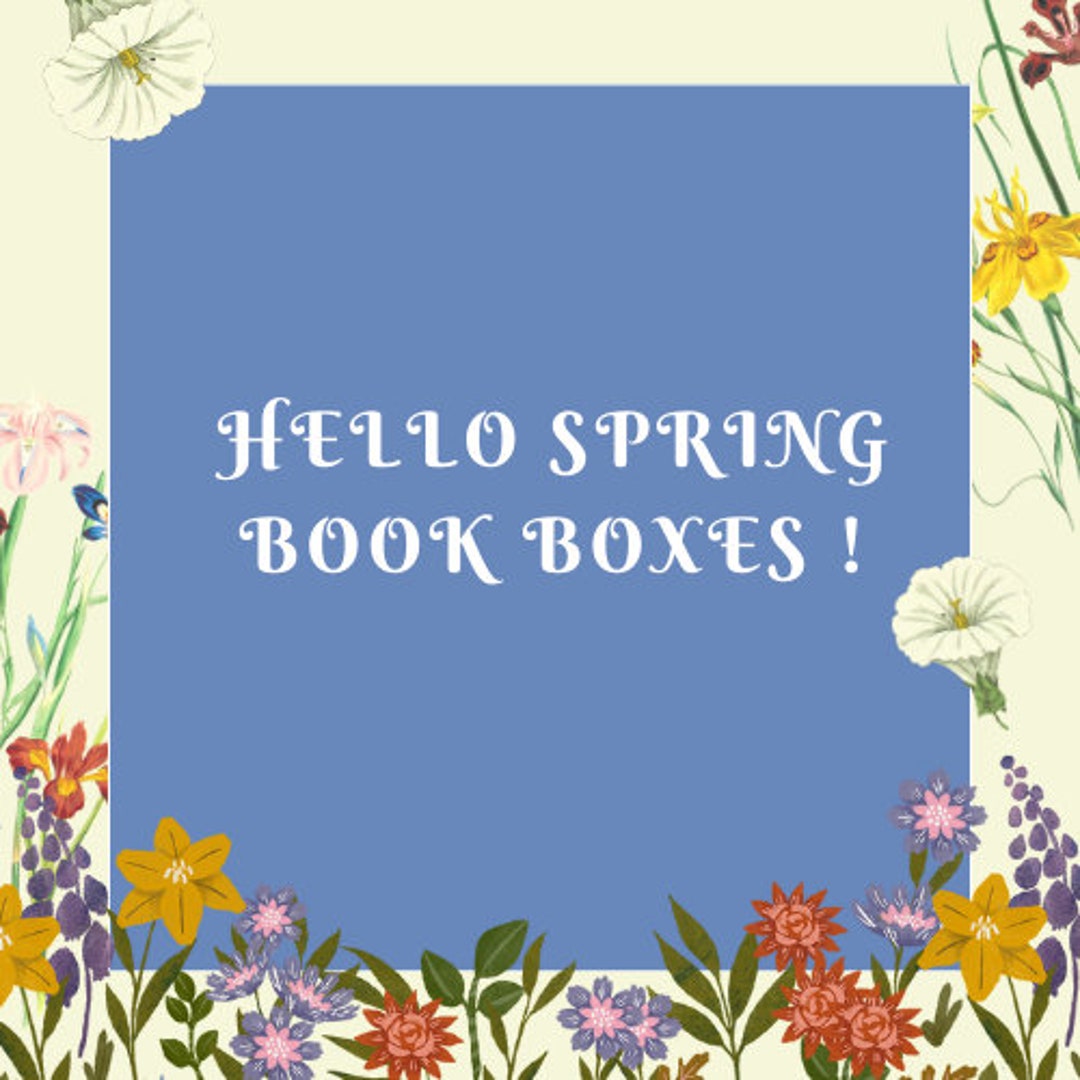 Hello Spring Book Boxes - Etsy