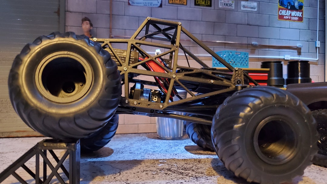 ECB 3D Printing 1/24 Monster Truck Wheel/rim for AMT Tires (set of 4 ...