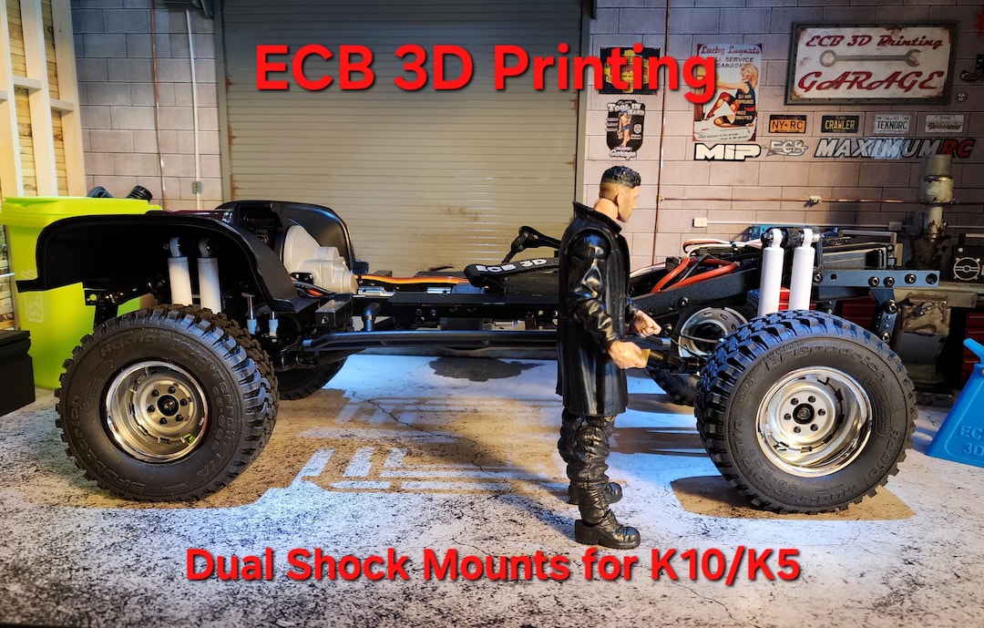 ECB 3D Printing Dual Shock Mounts for RC4WD K10 & Blazer - Etsy